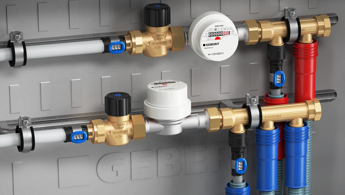 Geberit FlowFit: Système de conduite pour l’eau potable | Geberit.ch