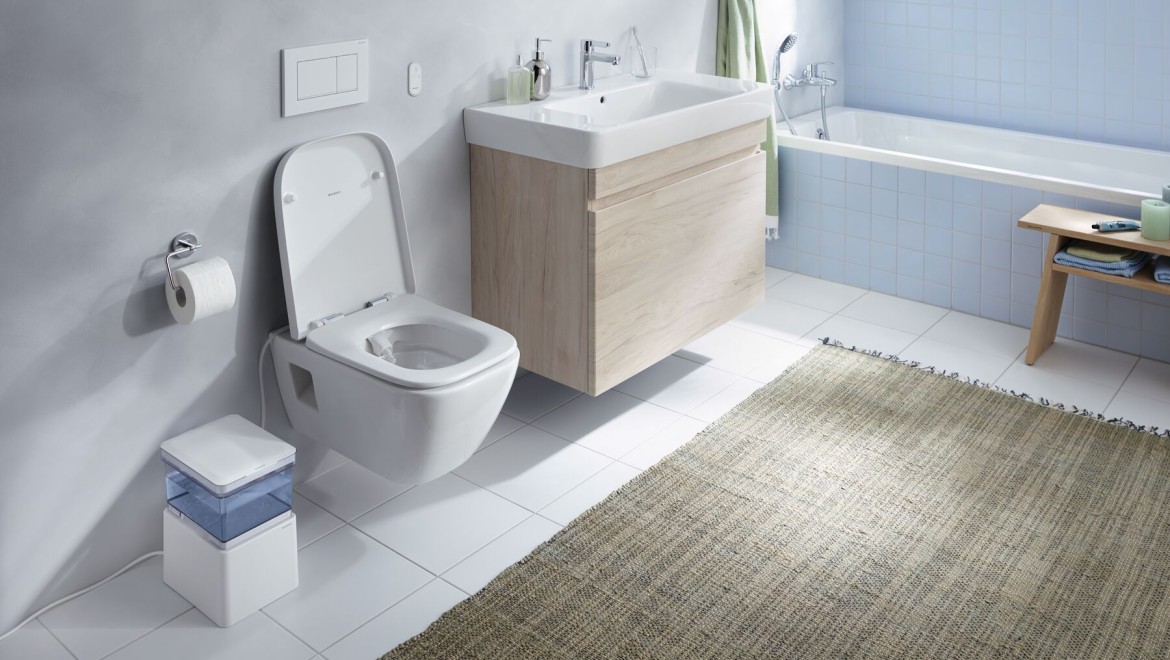 Das Geberit AquaClean Dusch-WC: einfach und schnell installiert ...