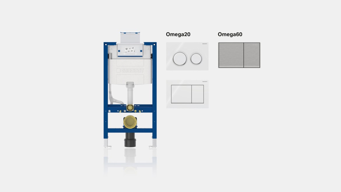 Plaques de déclenchement et commande de WC | Geberit.ch
