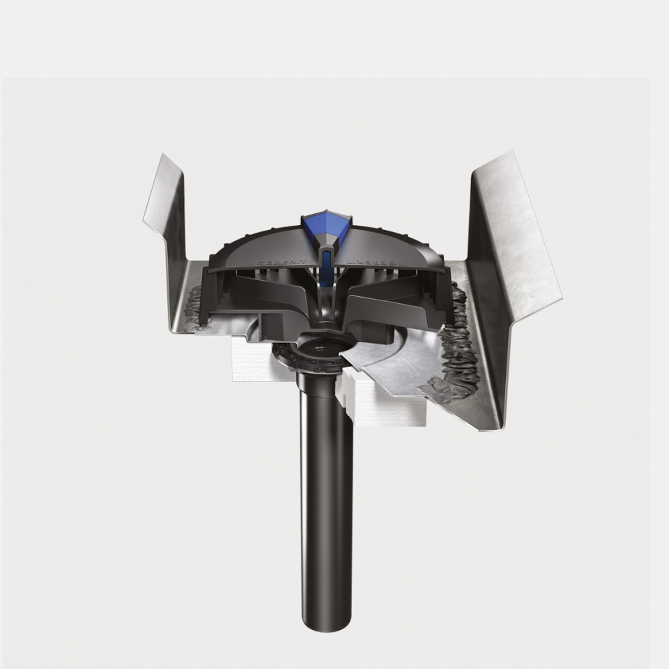 Geberit Pluvia: effiziente Dachentwässerung | Geberit.ch