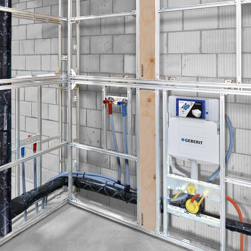 Installationssysteme für die Vorwand | Geberit.ch