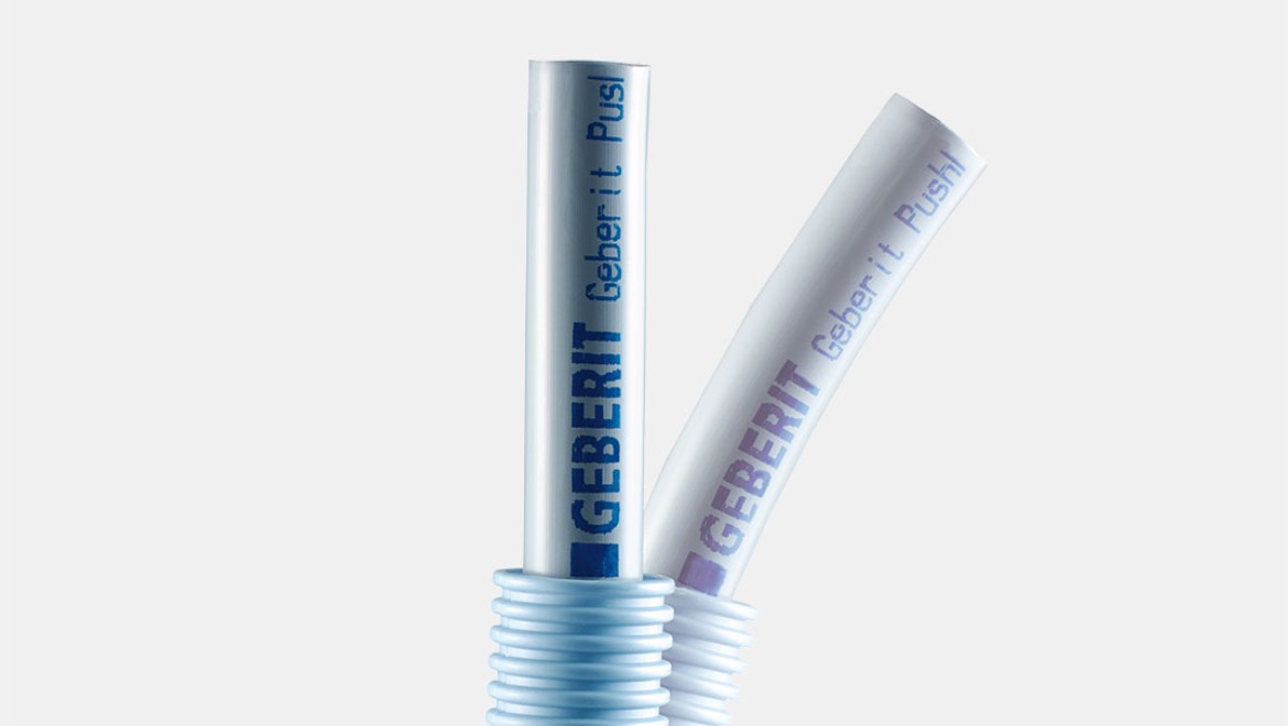 Geberit PushFit: raccords à emboîter et tuyaux du système | Geberit.ch