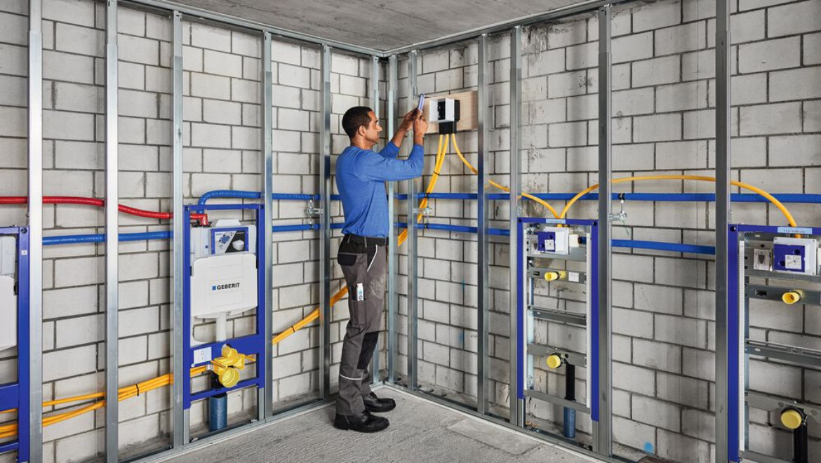 Geberit Connect : Mise en réseau des locaux sanitaires | Geberit.ch